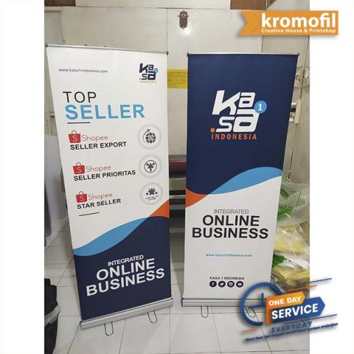 Banner , Roll Banner , X Banner. Apa beda nya? - Kromofil Printing