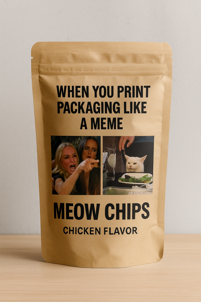 Apa yang Terjadi Kalau Kamu Cetak Packaging Seperti Desain Meme ...