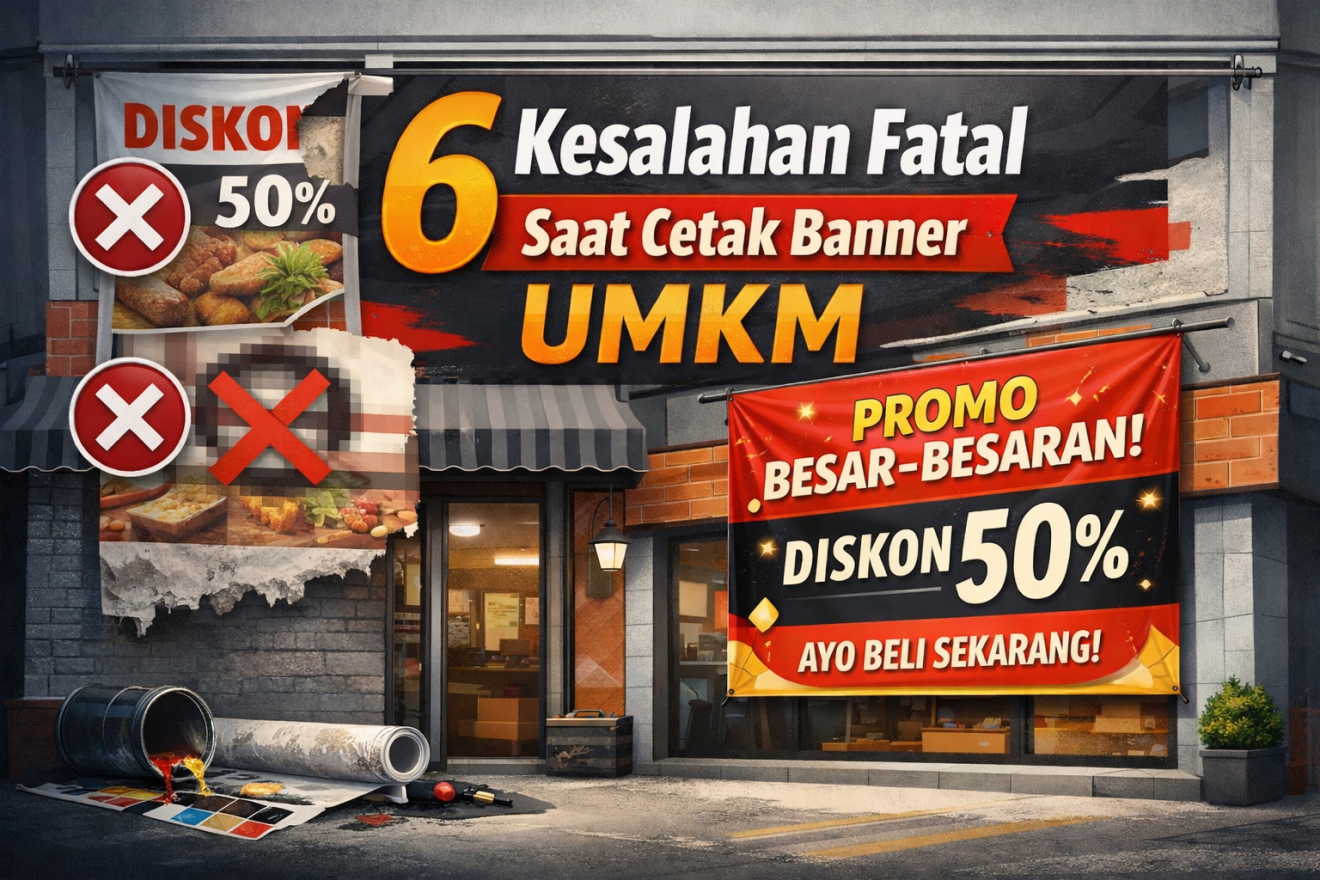 6 Kesalahan Fatal Saat Cetak Banner yang Sering Dilakukan UMKM ...